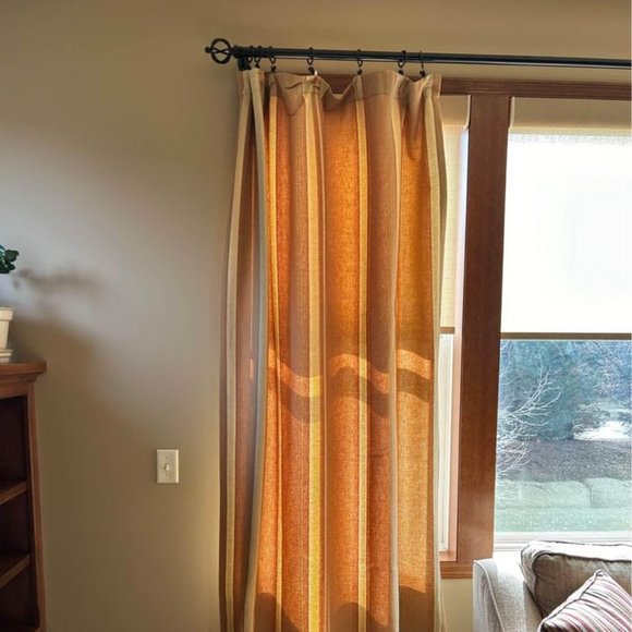 Pottery Barn | Accents | 2 Pottery Barn 54w X 96l Thick Multicolored ...